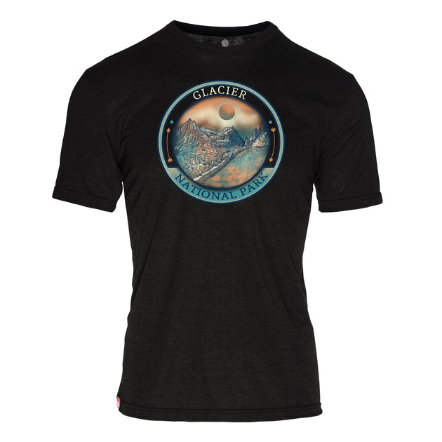Glacier National Park Ornate Destinations REPREVE® T-Shirt – American ...