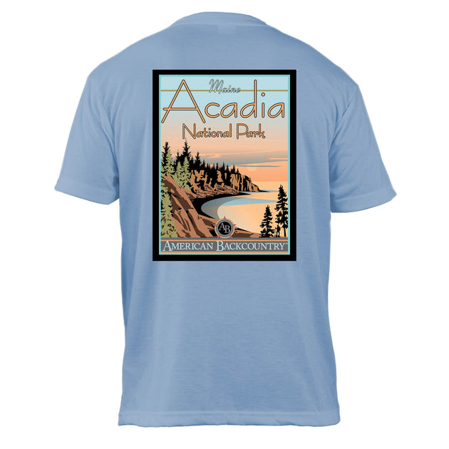 Acadia National Park Vintage Destinations Basic Crew T-Shirt – American ...