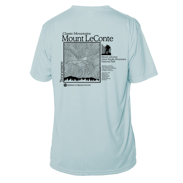 Mount Leconte Classic Mountain Short Sleeve Microfiber Men's T-Shirt ...